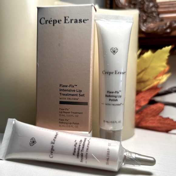 Crepe Erase | Skincare | Crepe Erase Flaw Fix Intensive Lip Treatment Set New Factor Sealed ...